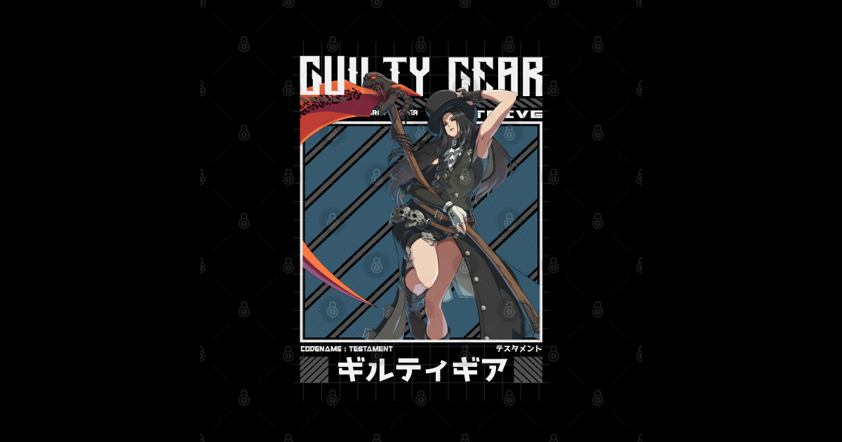 Testament - Guilty Gear Strive - Guilty Gear Strive - Sticker | TeePublic