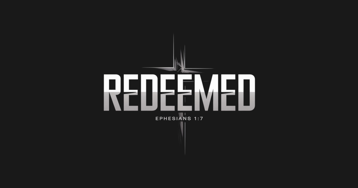 Redeemed Christian Typography with Cross Symbol - Faith Based Design ...