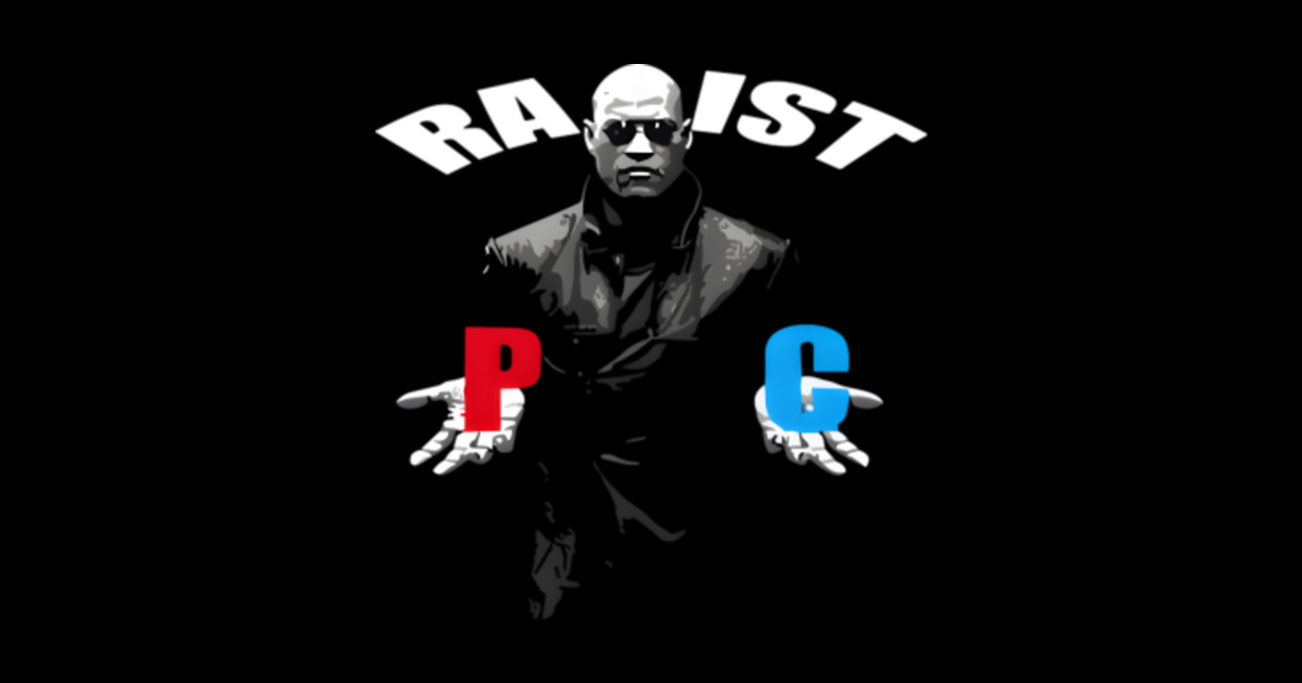 Racist Rapist Matrix Morpheus - Controversial Character - Sticker ...