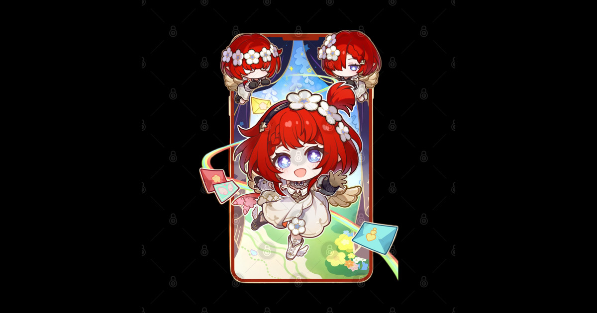 Honkai Star Rail Chibi Tribbie (New Year) - Honkai Star Rail - Sticker ...