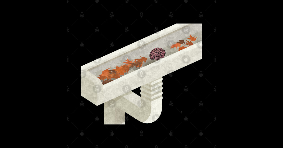 Mind in the gutter - Mind In The Gutter - Sticker | TeePublic