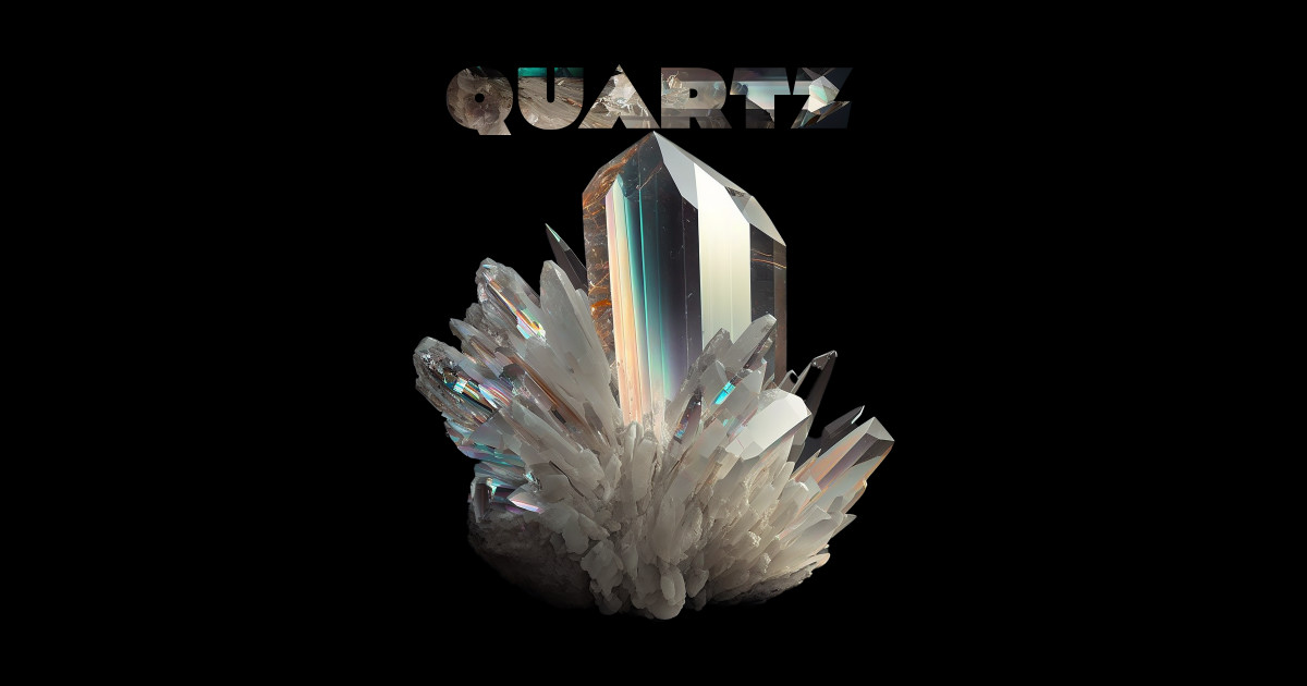 Magic Crystals - Quartz - Quartz - Sticker | TeePublic