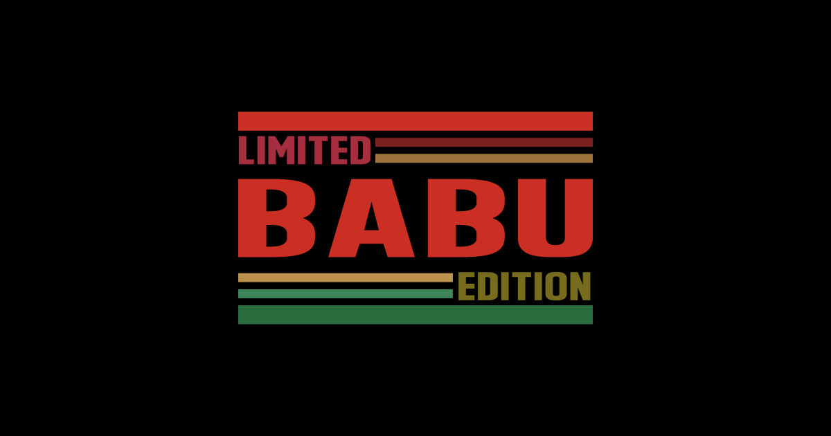 BABU - Babu - Sticker | TeePublic