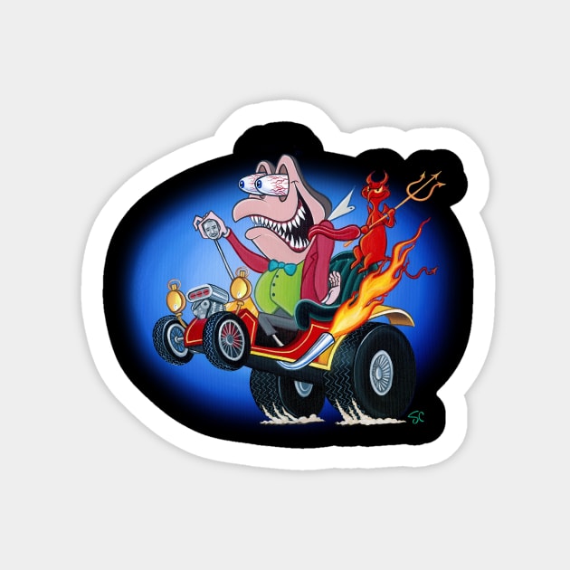 Highway to Hell - Mr Toads Wild Ride - Sticker | TeePublic