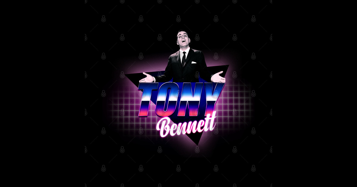 RIP TONY BENNETT 1926 - 2023 // Retro Style Art - Tony Bennett ...