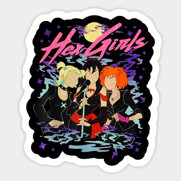 the Hex Girls - The Hex Girls - Sticker | TeePublic