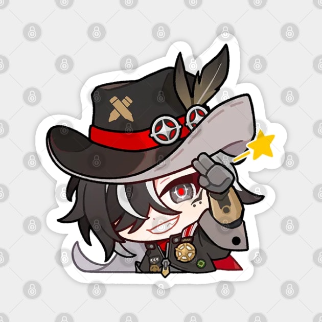 Honkai Star Rail Chibi Boothill 4 Honkai Star Rail Magnet Teepublic