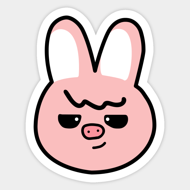 SKZOO Pig Changbin - Skzoo - Sticker | TeePublic