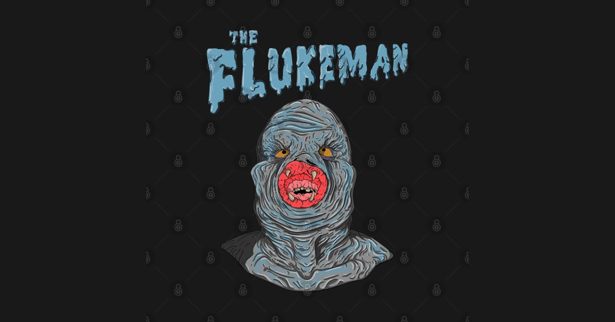 The flukeman - X Files - T-Shirt | TeePublic