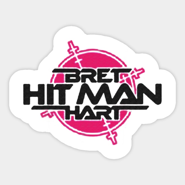 Bret Hitman Ring Royalty - Bret Hitman - Sticker | TeePublic