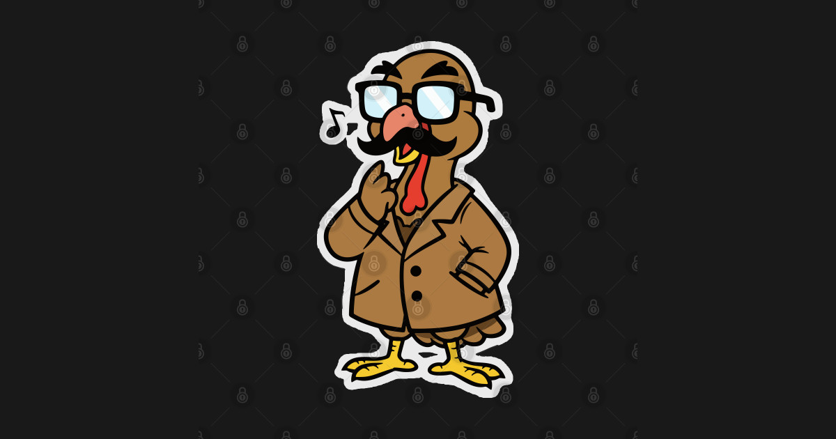 Thinking Turkey In Disguise for Thanksgiving - Thanksgiving - T-Shirt ...