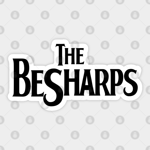 The Be Sharps - Simpsons - Sticker | TeePublic