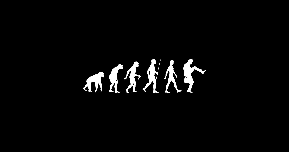 Evolution - Evolution Of Man - Sticker | TeePublic