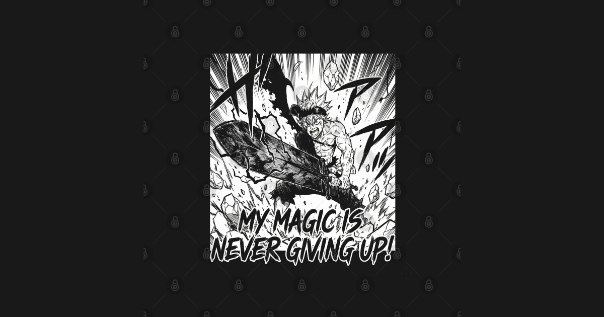 asta - black clover - Asta - T-Shirt | TeePublic