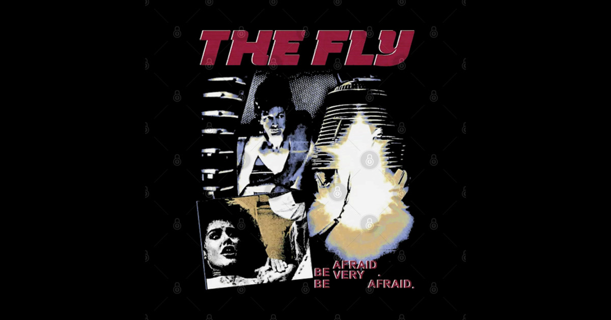 The Fly 80S Retro Horror Sci Fi - The Fly - Posters and Art Prints ...