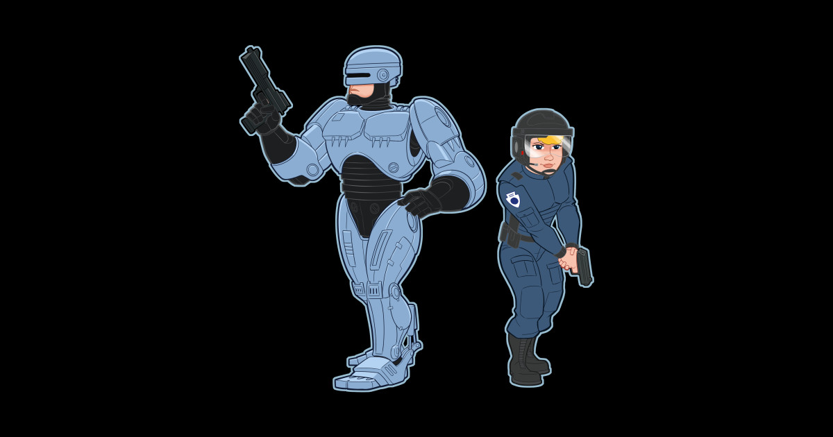 Partners - Robocop - Sticker | TeePublic