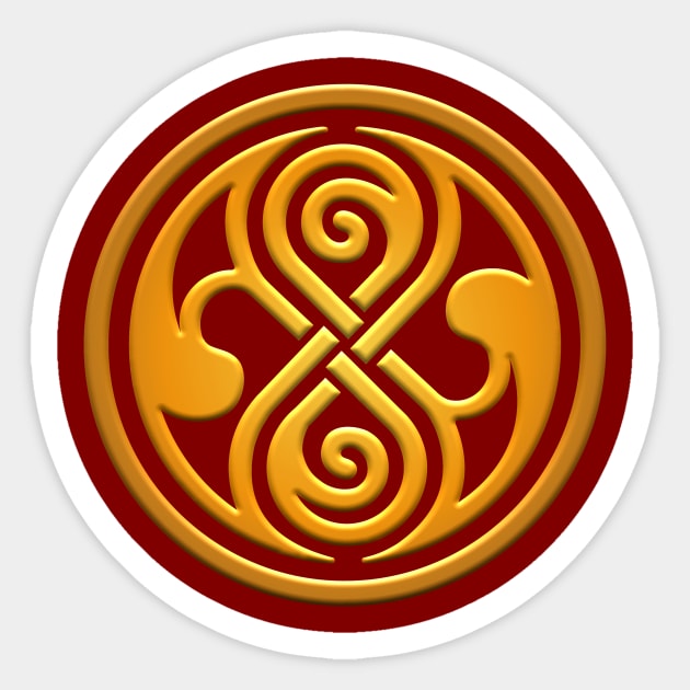 Seal of Rassilon - Doctor Who - Sticker | TeePublic
