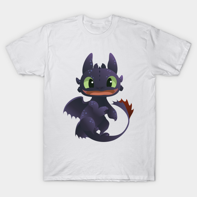Toothless - Toothless The Dragon - T-Shirt | TeePublic