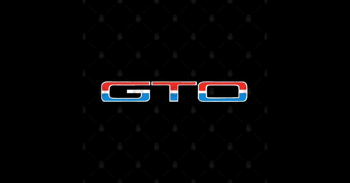 Pontiac GTO LOGO on back - Gto - T-Shirt | TeePublic