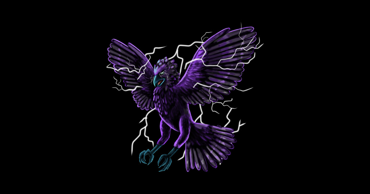 Lightning Bird - Lightning Bird - Sticker | TeePublic