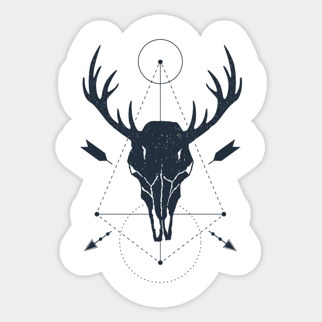deer head geometric