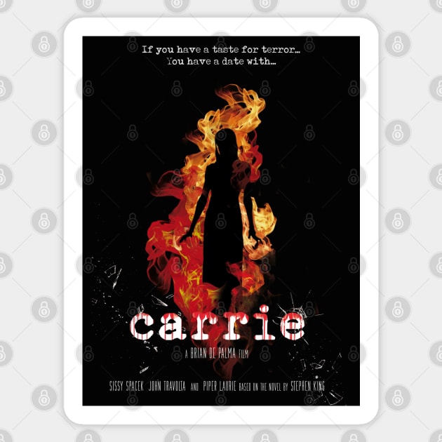 Carrie movie inspired - Carrie - Sticker | TeePublic