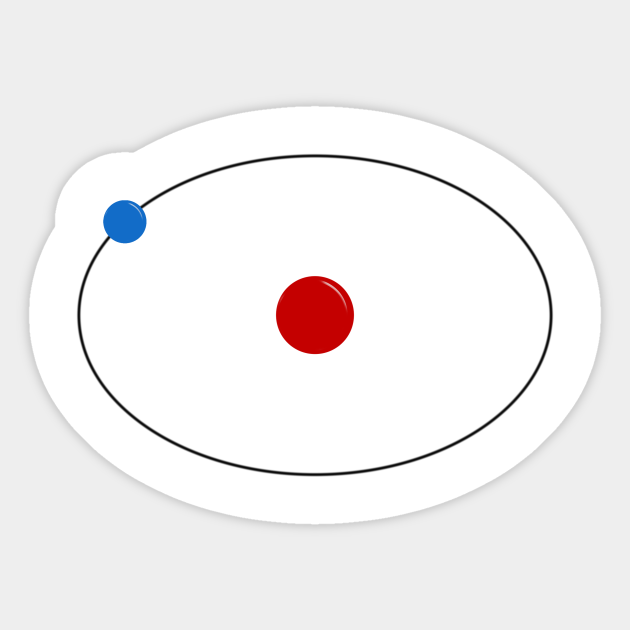 Labels, Stickers & Tags Hydrogen Atom Sticker Card Making & Stationery ...