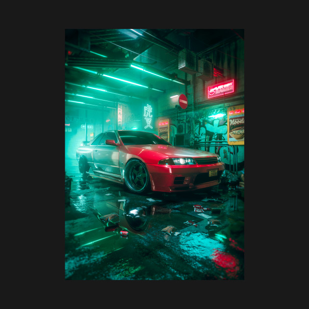 r32 - Cyberpunk - T-Shirt | TeePublic