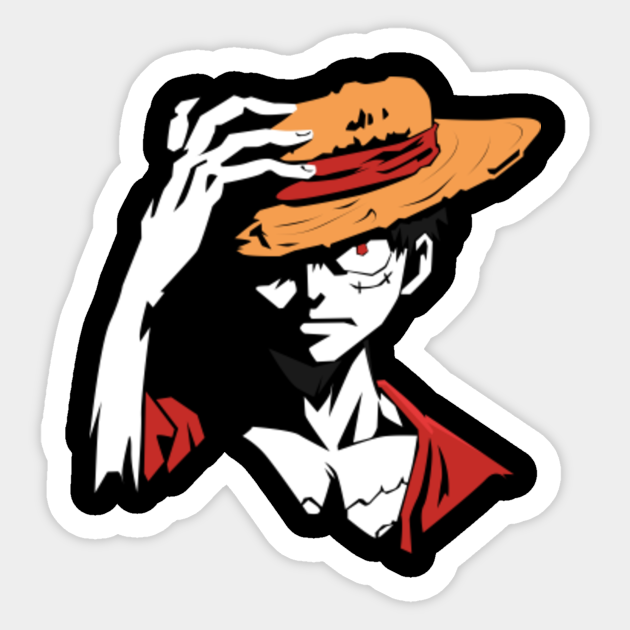 Monkey D. Luffy - Monkey D Luffy - Sticker | TeePublic
