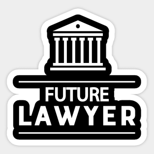 Future Lawyer Law Student Gift Stickers for Sale | TeePublic