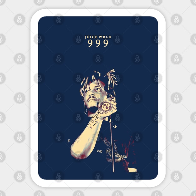 Juice WRLD 999 - Juice Wrld - Sticker | TeePublic