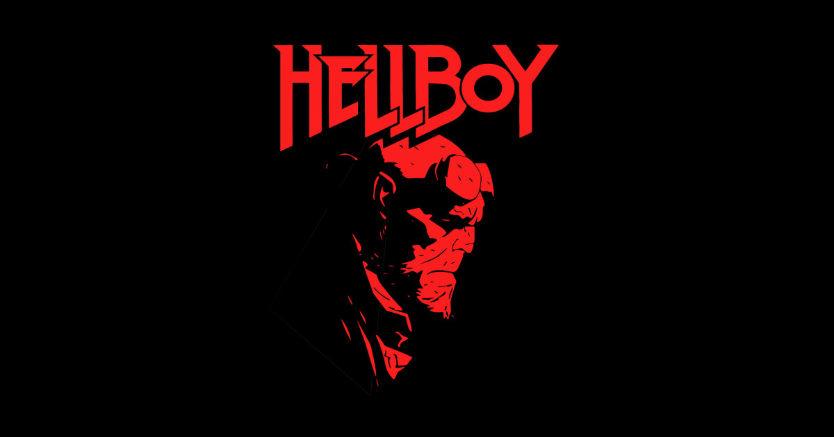 Hellboy Profile (Alt Print) - Superheroes - Sticker | TeePublic