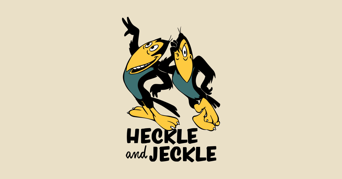 Heckle and Jeckle - Old Cartoon - Saturday Morning Cartoons - T-Shirt ...