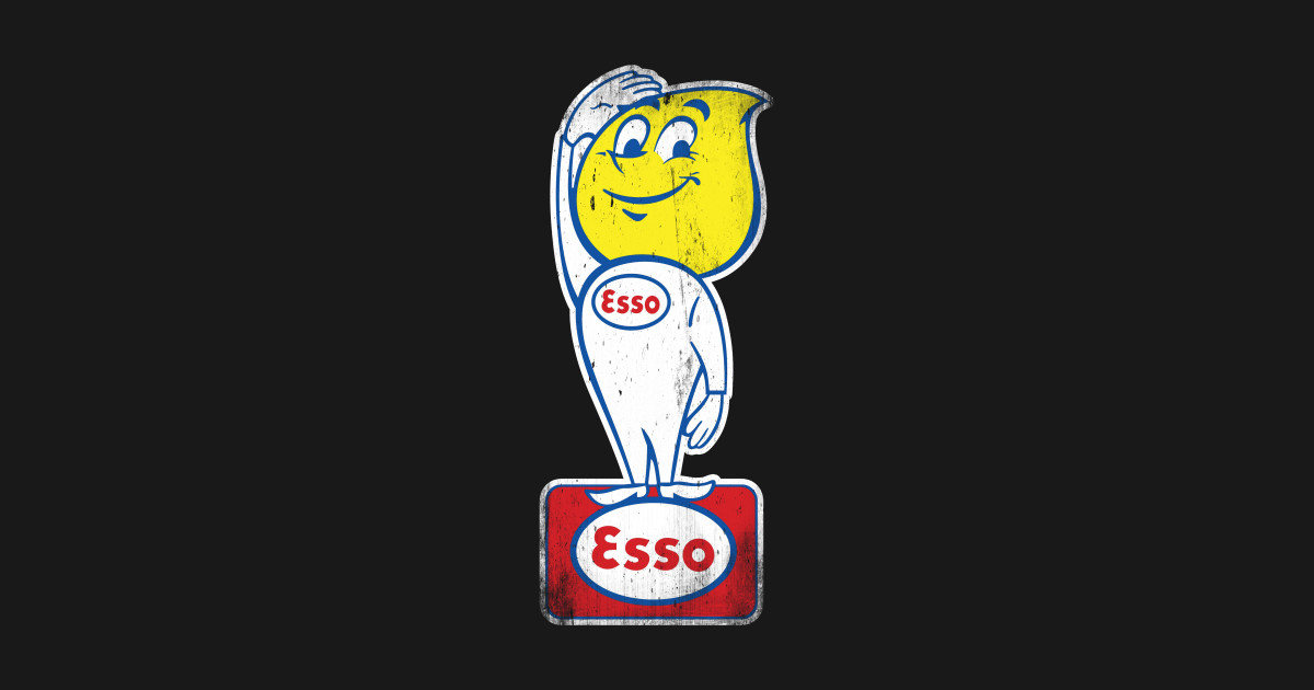 Esso gasoline - Automotive - T-Shirt | TeePublic