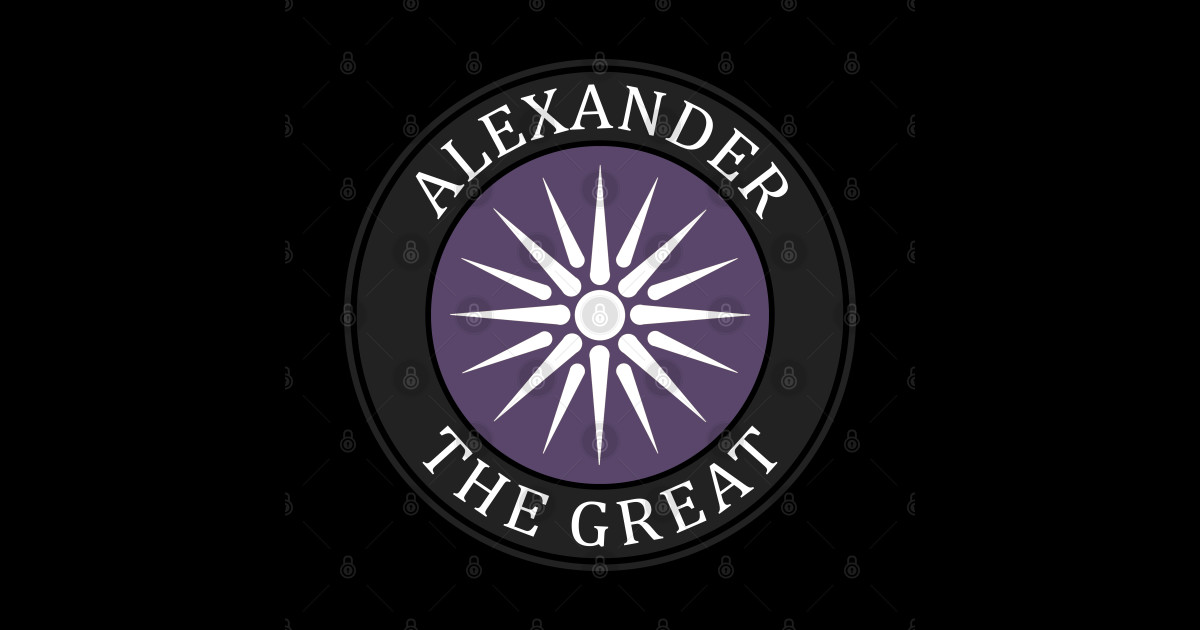 Alexander the Great Ancient Argead Macedon Symbol - Greek - Pin | TeePublic