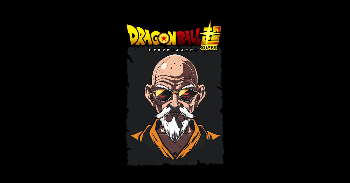 MASTER ROSHI FAN ART - Master Roshi Fan Art - Sticker | TeePublic