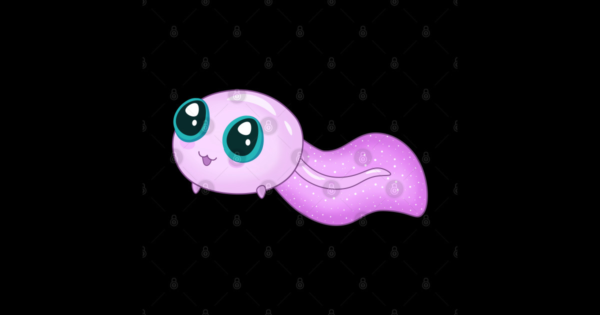 Purple Tadpole - Tadpole - Sticker | TeePublic