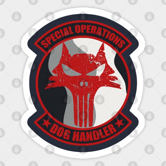 Special Operations Dog Handler (distressed) - Police K9 Military K9 ...