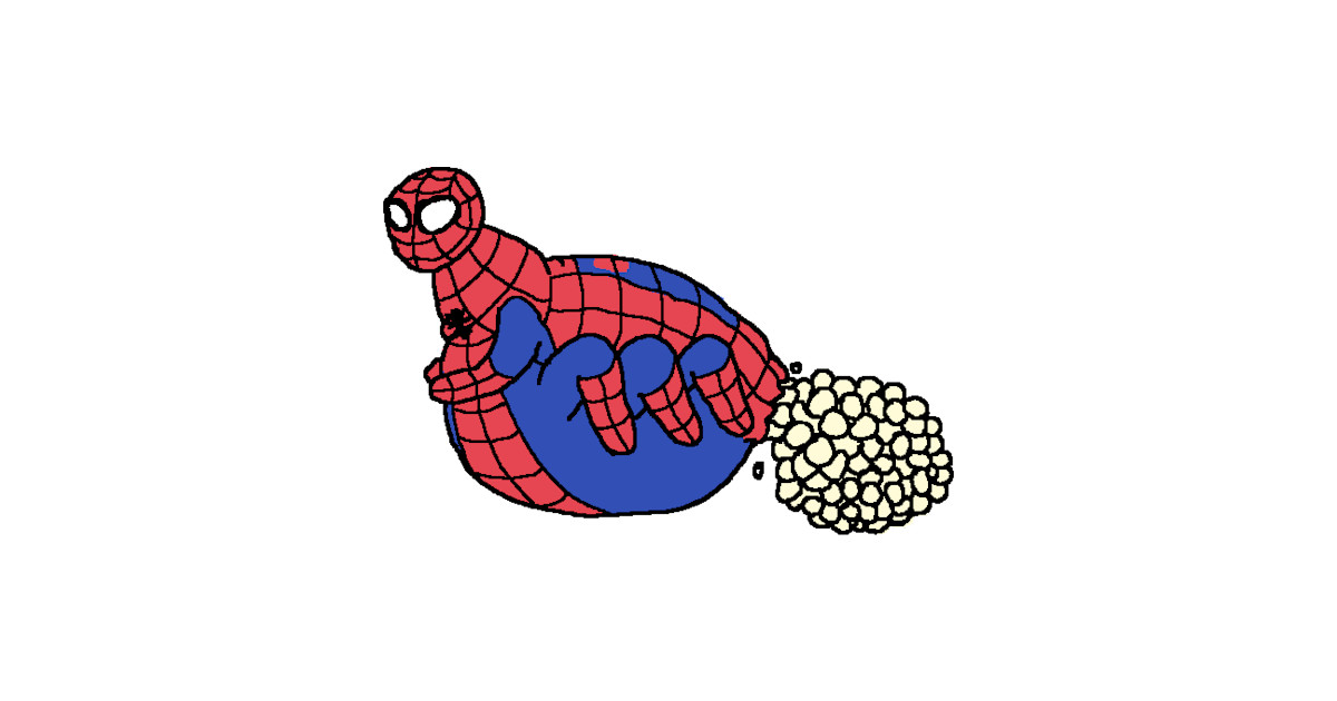 Anatomically correct spiderman - Spiderman - T-Shirt | TeePublic