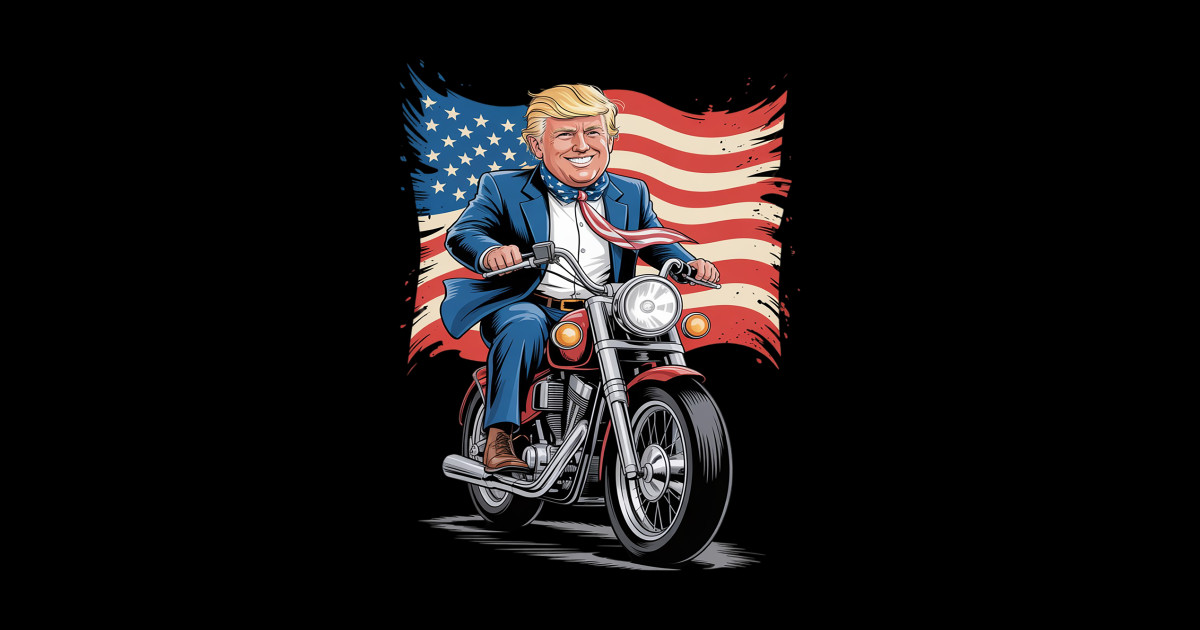Trump Muscle 4th Of July 2025 American Flag Biker Gift - Trump Muscle ...