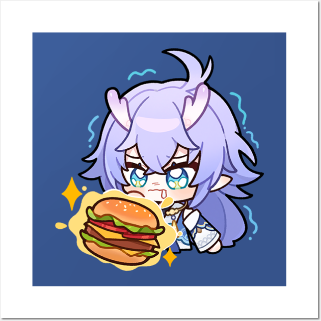 Honkai Star Rail Chibi Bailu - Honkai Star Rail - Posters and Art ...