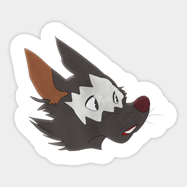 Anthro mouse face - Mouse - Sticker | TeePublic