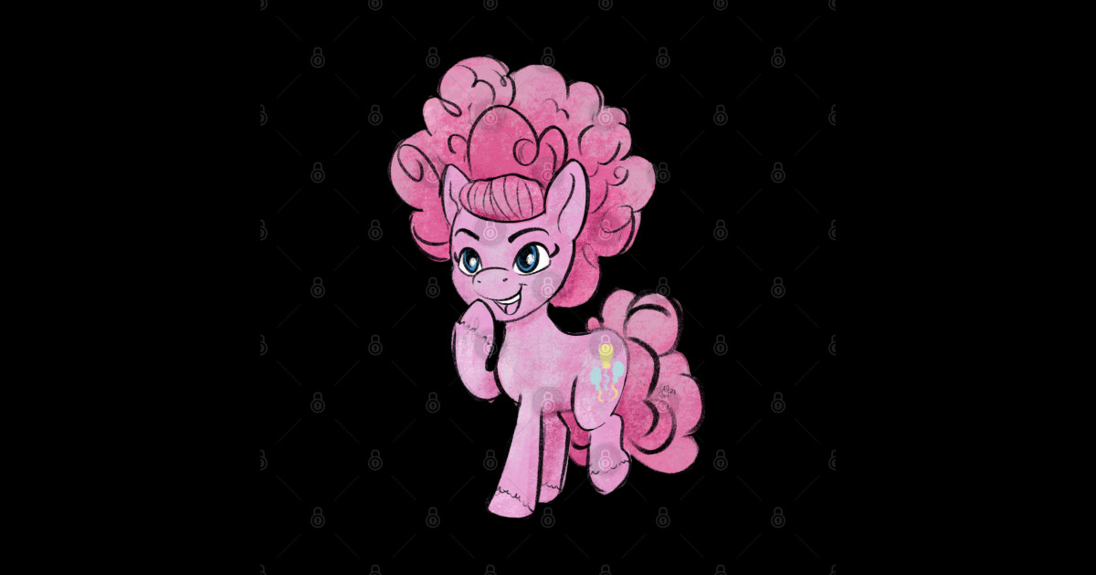 Pinkie Pie - My Little Pony - Sticker | TeePublic