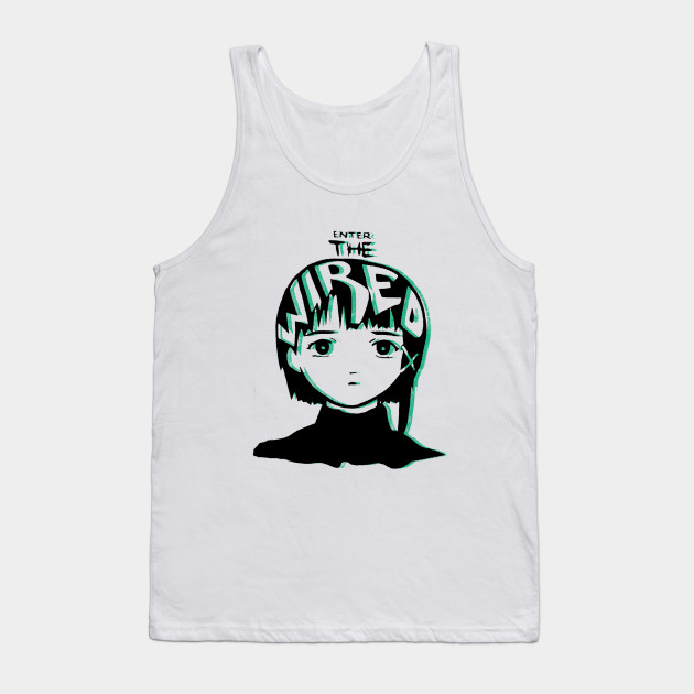 Serial Experiments Lain - Enter the Wired - 90s Anime - Tank Top ...