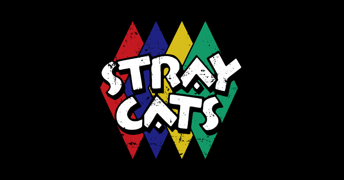Stray Cats - Stray Cats - Sticker | TeePublic