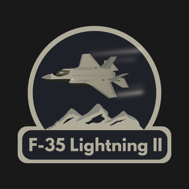 Air Force F-35 Jet Fighter - F35 - T-Shirt | TeePublic