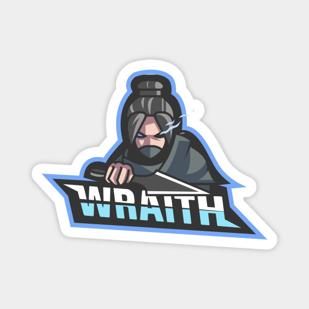 Apex Legends Wraith Mascot Esports logo - Apex Legends - Magnet | TeePublic