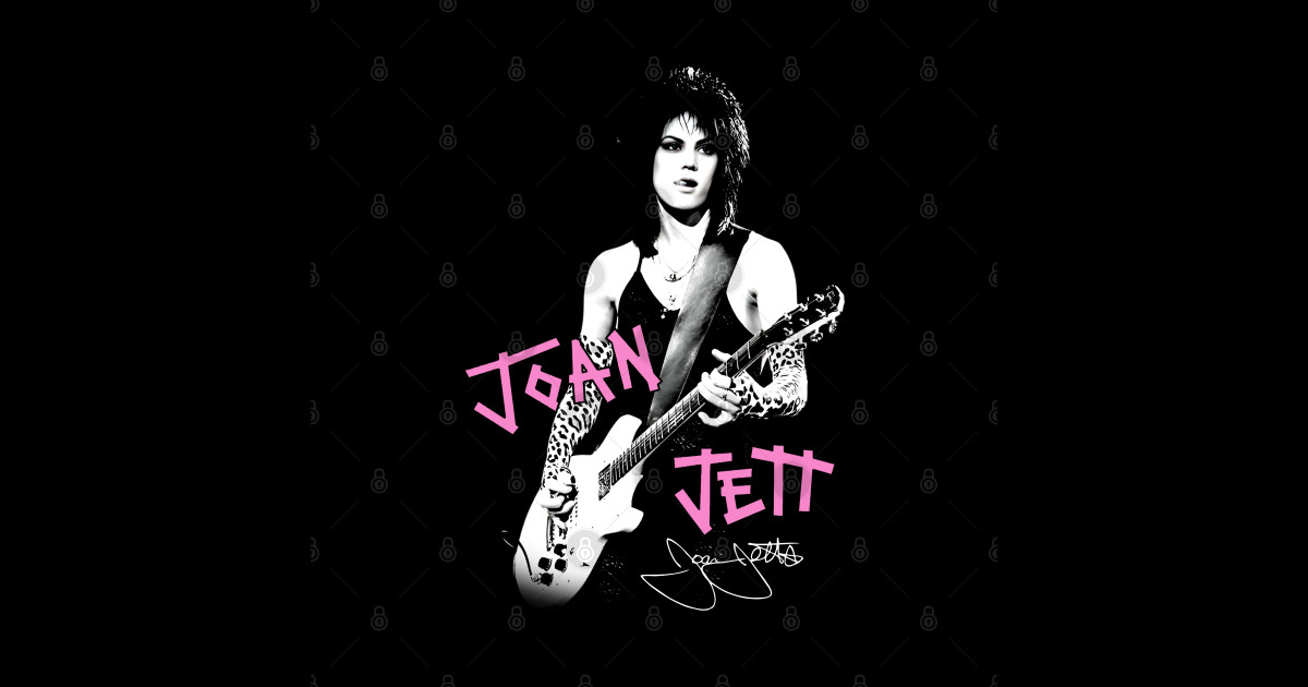 Joan Jett - Signature - Singer - Sticker | TeePublic