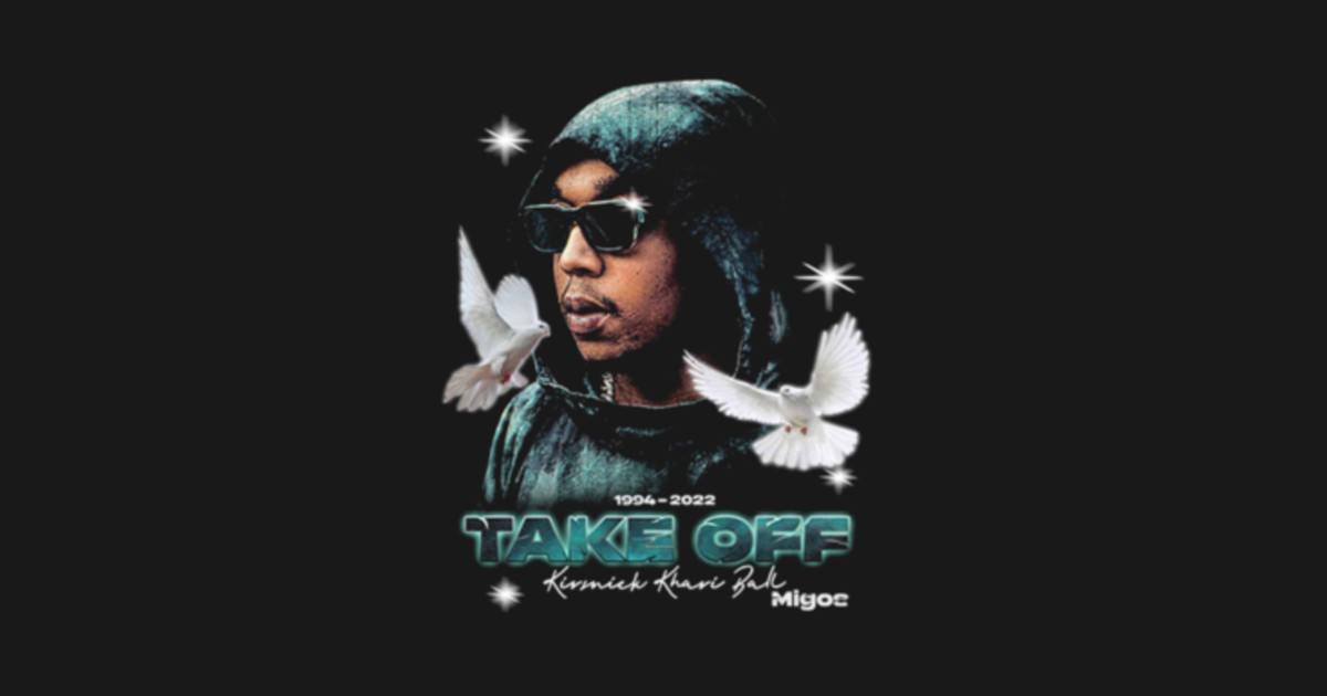 Takeoff Tribute Portrait - Takeoff - T-Shirt | TeePublic