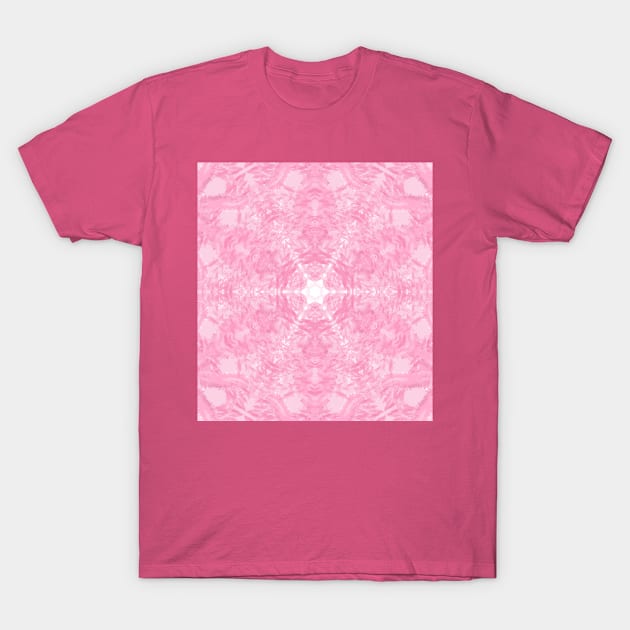 pink monotone mandala - Mandala - T-Shirt | TeePublic